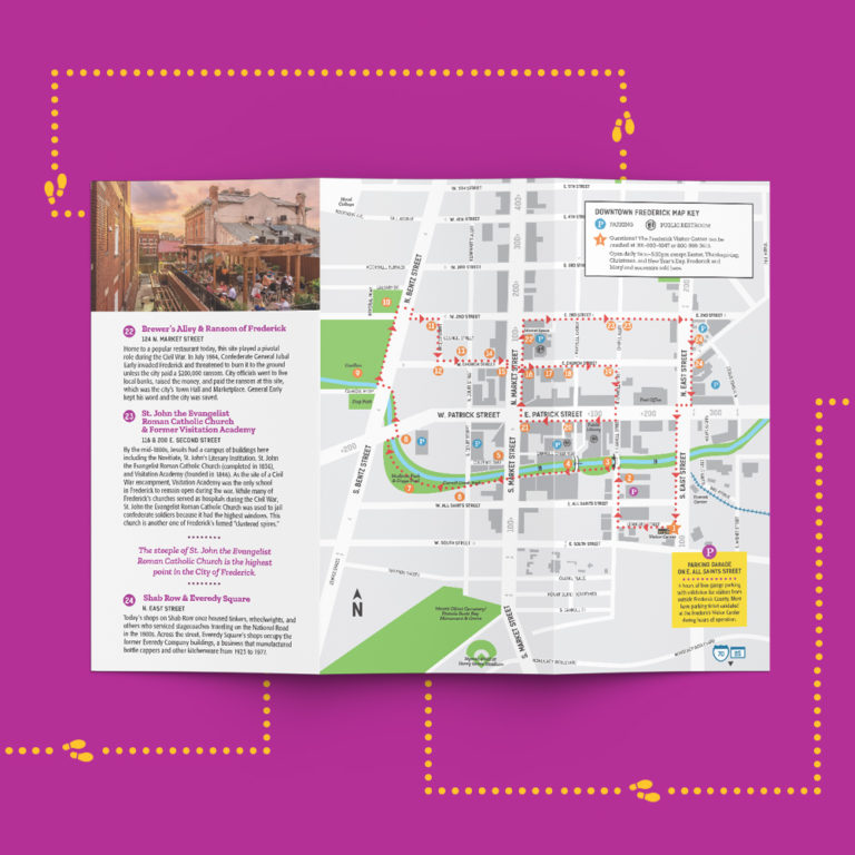 Downtown Frederick Walking Tour Brochure | Postern
