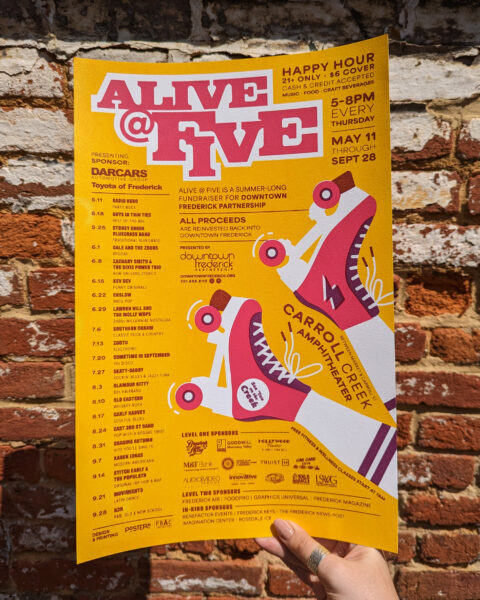 Alive @ Five Poster Printing | Postern